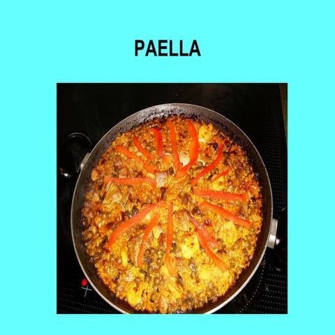 Receta paella | PPTX