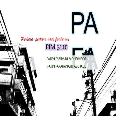 Pafa ppt tjuk 8 | PPTX