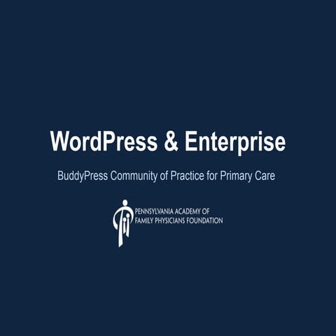 Pafp community slides | PPT