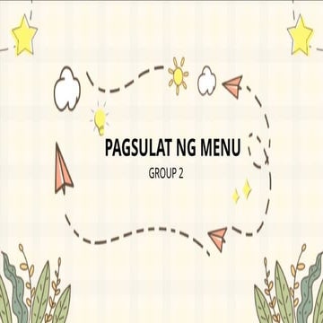 Pag-Sulat-ng-Menu-Group-2 (1).pptx(filipino) | PPTX