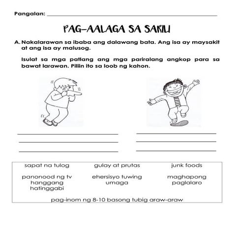 Pagaalaga sa sarili | PDF