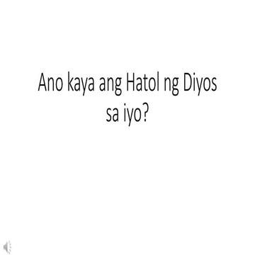 Pag aaring ganap | PPTX