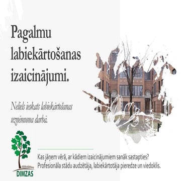 Pagalmu labiekārtošanas izaicinājumi | PPT