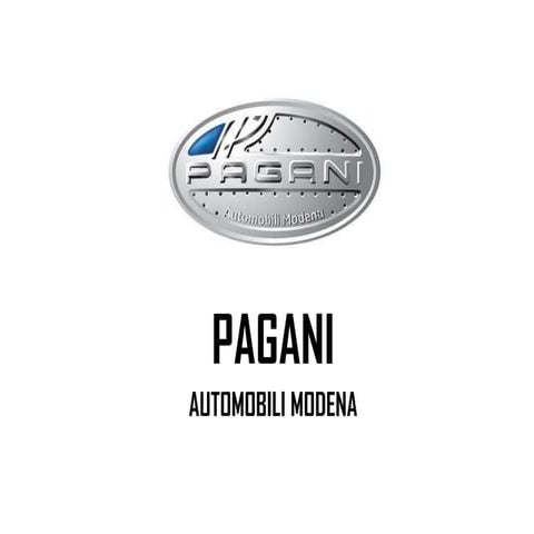 PAGANI AUTOMOBILI MODENA | PPTX