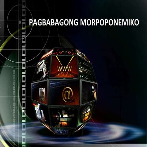 Mga pagbabagong morpoponemiko | PPTX