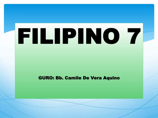 Mga pagbabagong morpoponemiko | PPTX