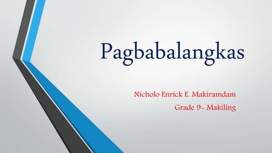 Lesson Exemplar sa Filipino 11 | PDF