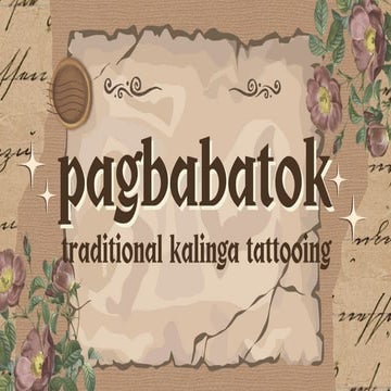 Pre colonial artform - Philippine Tattoo | PPTX