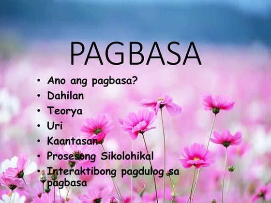 Ang pagbasa | PPT