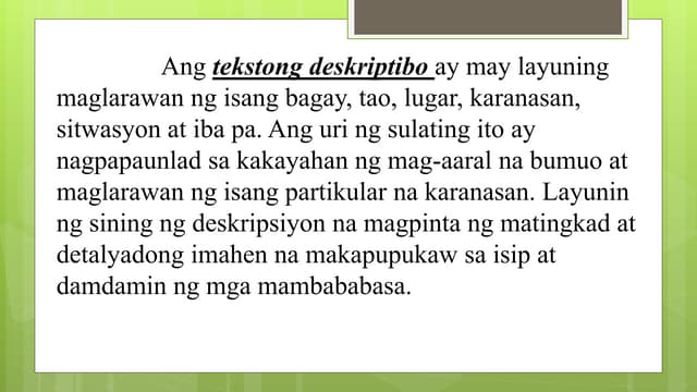 FILIPINO-ARALIN 4 TEKSTONG DESKRIPTIBO.pptx