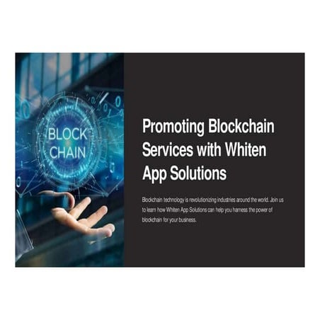Blockchain Services | PDF