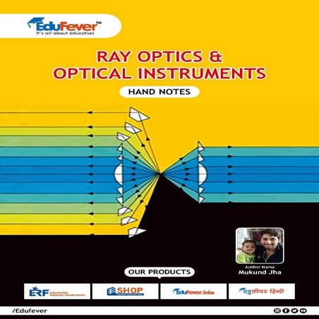 Ray Optics and Optical Instruments - Physics Handwritten Notes ...
