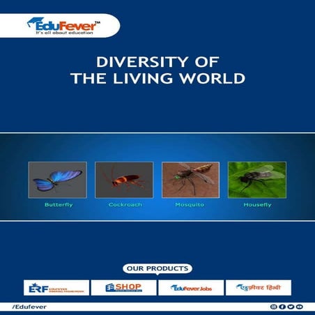 Diversity of the Living World - Biology Revision Notes | PDF