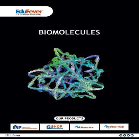 Biomolecules - Biology Revision Notes | PDF