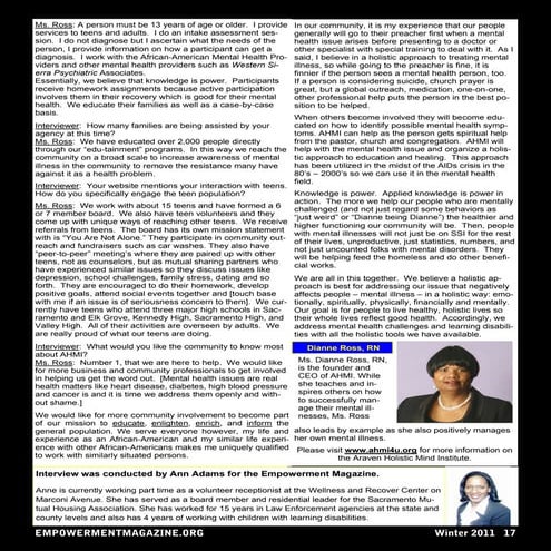 Page 17 winter issue of empowerment magazine | PDF