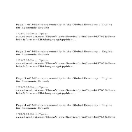 Page 1 of 36Entrepreneurship in the Global Economy Engine fo.docx