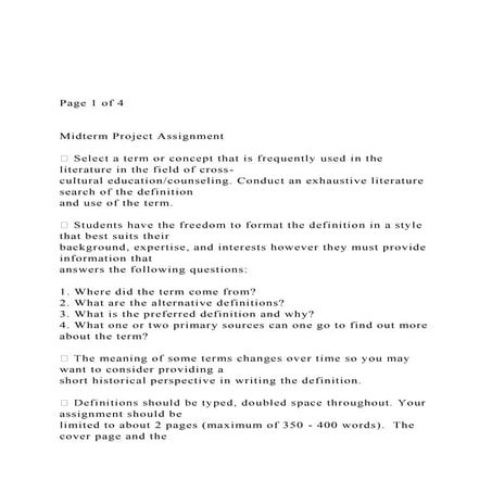 Page 1 of 4 Midterm Project Assignment Select a .docx