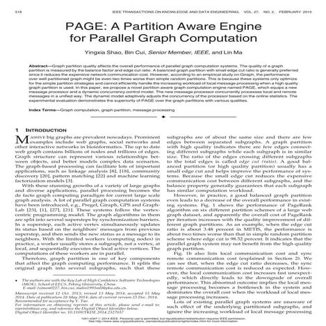Page A Partition Aware Engine For Parallel Graph Computation Pdf 0654