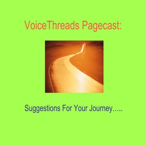 PageFlakeVoiceThreadsLessonIntro | PPT
