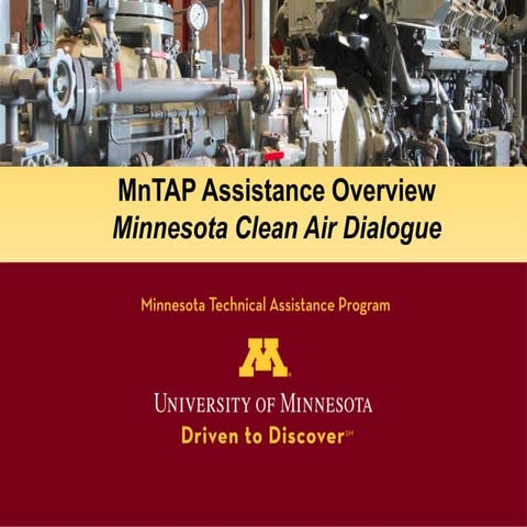 Pagel - MnTAP Assistance Overview | PPT