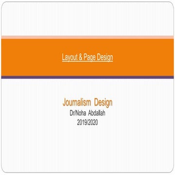 5 design and lay out of newspaper | PPT