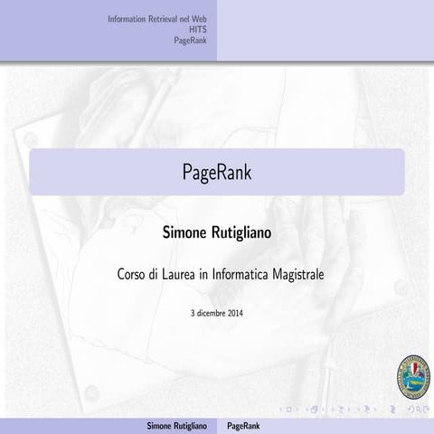 PageRank | PPT