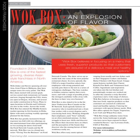 Wok Box | PDF
