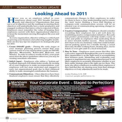 Jordan Rodney on The Voice of Business: | PDF