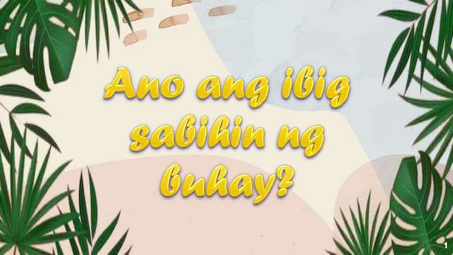 ESP 10 PAGGALANG SA BUHAY AT MGA ISYUNG MORAL | PPTX