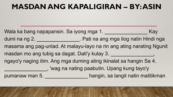 Filipino 8- Hambingan ng Pang-uri | PPTX