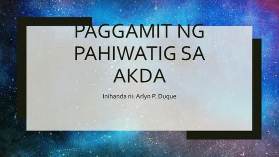 Grade 7 filipino komiks Matatag curriculum | PPTX