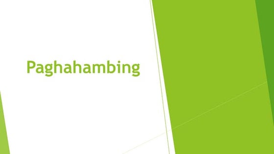 Filipino 8- Hambingan ng Pang-uri | PPTX