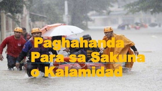 paghahanda sa kalamidad | PPTX