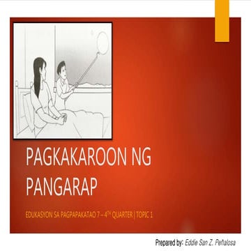 Pagkakaroon ng Pangarap | PPTX