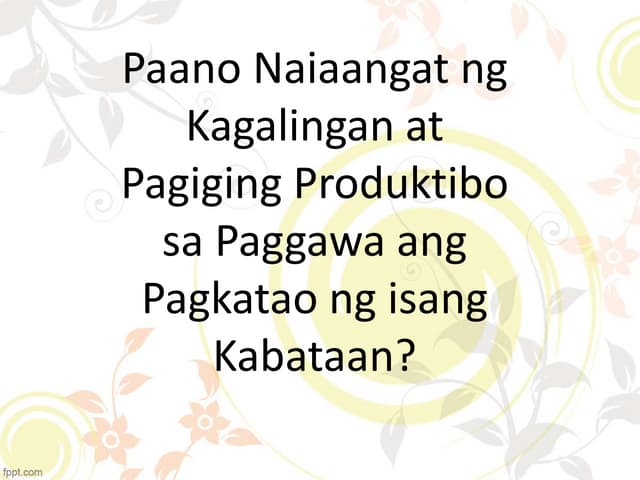 Pamantayan at mekaniks sa debate | DOC