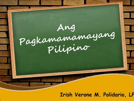 Ang paggawa ng batas | PPT