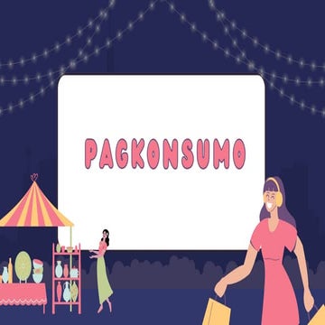 Aralin 5: PAgkonsumo | PPTX