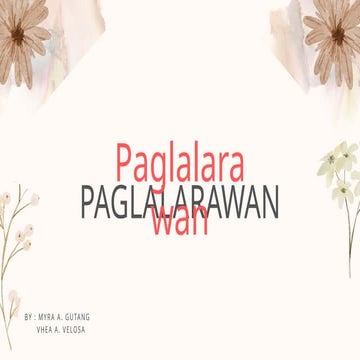 URI NG PAGPAPAHAYAG (PAGLALARAWANN.pptx) | PPTX
