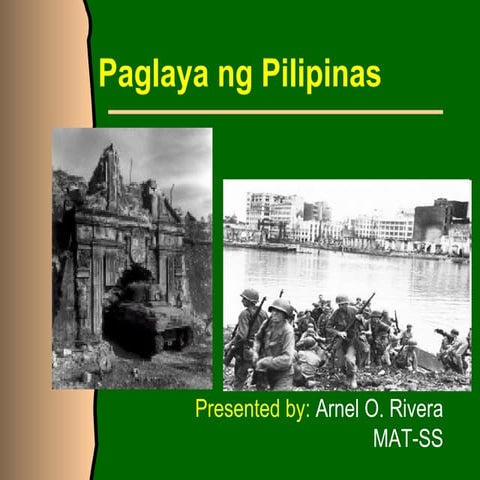 Paglaya ng pilipinas | PPT
