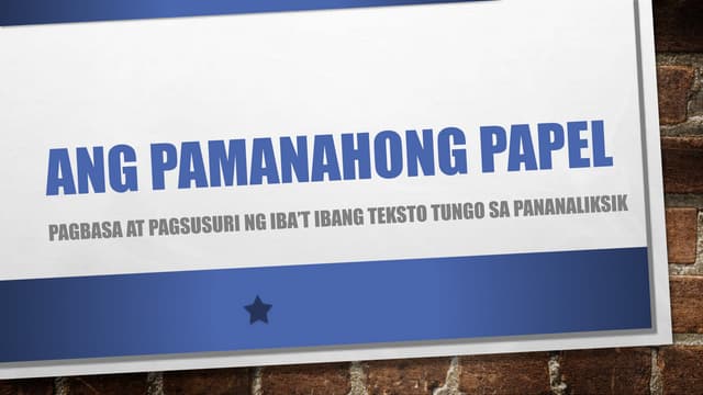 Pagpili at Paglimita ng Paksa ng Pananaliksik | PPTX