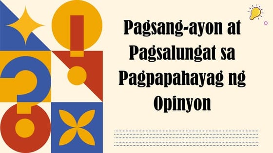Pagsasanay sa tayutay | PPT