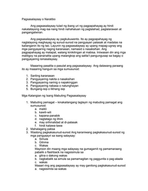 Suring pelikula format | DOC