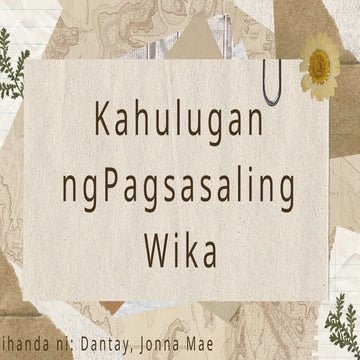pagsasalin.dantay.pptxhaywgag hhahhaggagaga | PPTX