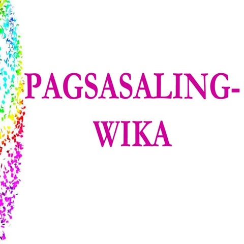 Grade 10 Talakayan sa pagsasaling-wika.ppt
