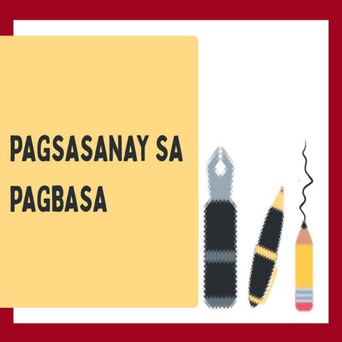 PAGSASANAY SA PAGBASA Mga serbisyo ng Komunidad grade 2 at mga ...