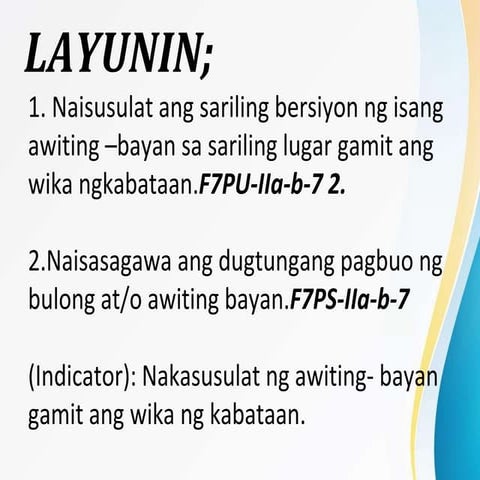 Compilation of Learning/Lesson plan for Filipino 8 Second Quarter sy ...