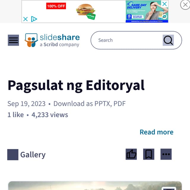 power point presentation on editorial writing in journalism. | PDF