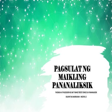 Haypotesis ng Pananaliksik | PPTX