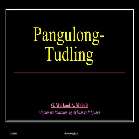 Pagsulat ng Editoryal | PPTX