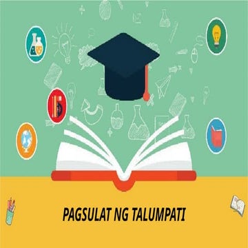 Pagsulat ng talumpati | PPTX